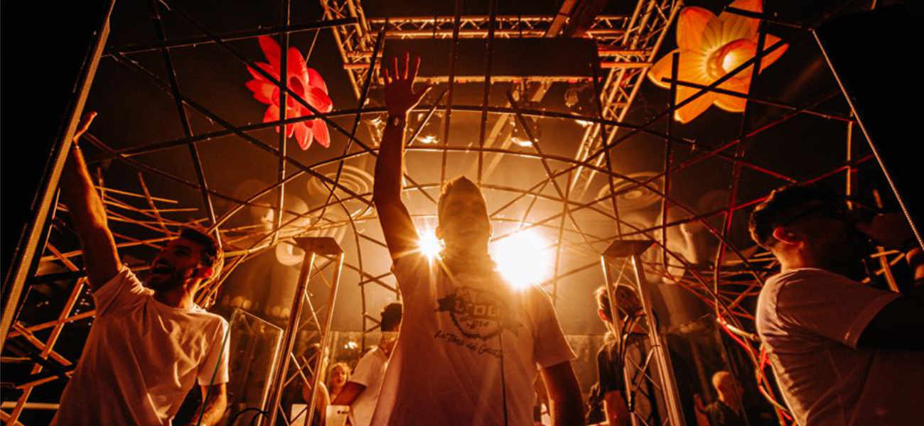 Allestimento discoteca Space Club Firenze - Bambuseto